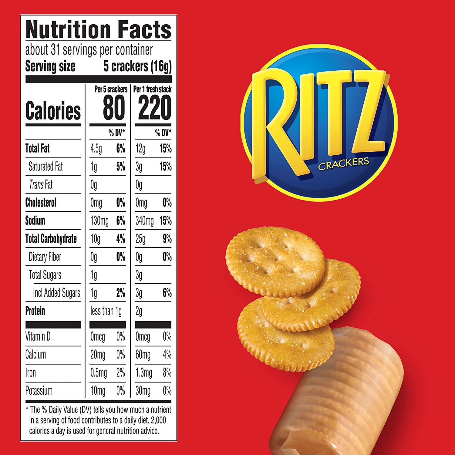 Bánh Ritz Crackers Original 581g - MAISON STORE