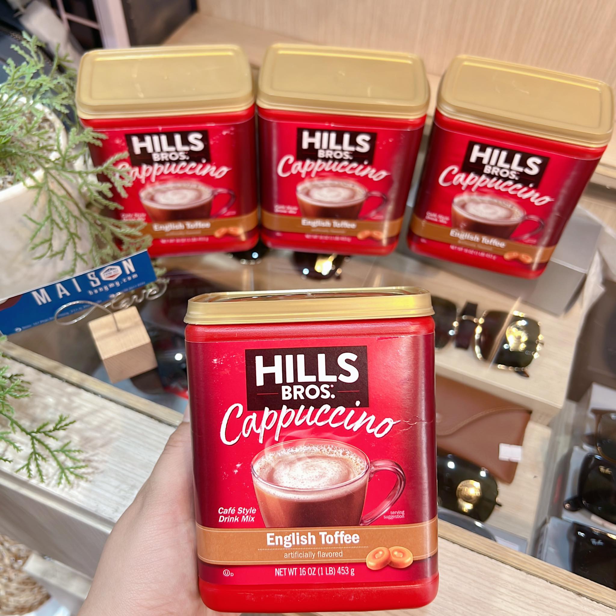 Cà phê Cappuccino Hills Bros English Toffee 453g - MAISON STORE Cà phê Cappuccino Hills Bros English Toffee 453g - MAISON STORE